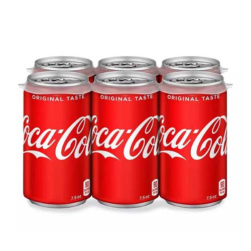 Coca-Cola Mini Original Cans 6 pack 7.5 oz – Beneprice Market