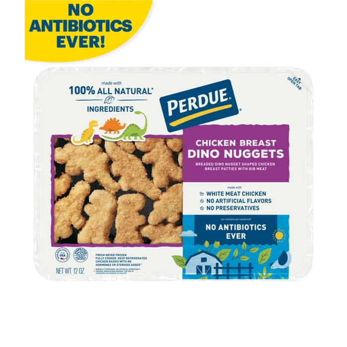 Perdue Chicken Breast Dino Nuggets 12oz – Beneprice Market