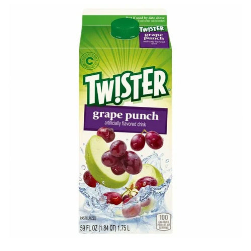 Twister Grape Punch Flavored Drink 59 FL oz – Beneprice Market
