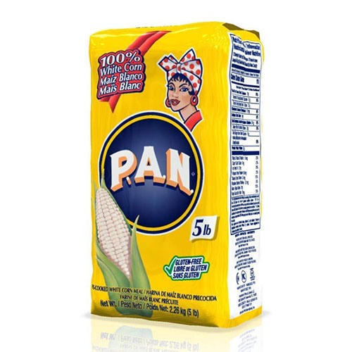 Pan Pre-Cooked White Corn Meal 5Lb – Beneprice Market